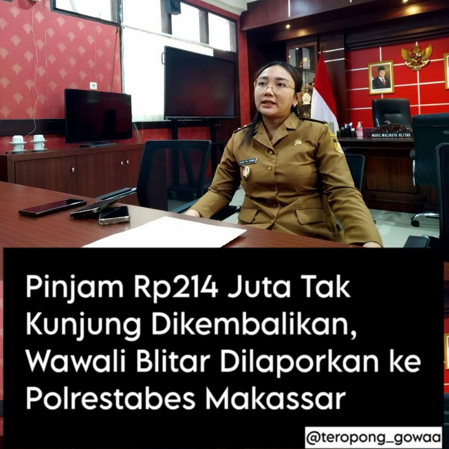 Pinjam Rp 214 Juta Tak Kunjung Dikembalikan, Wakil Wali Kota Blitar ...