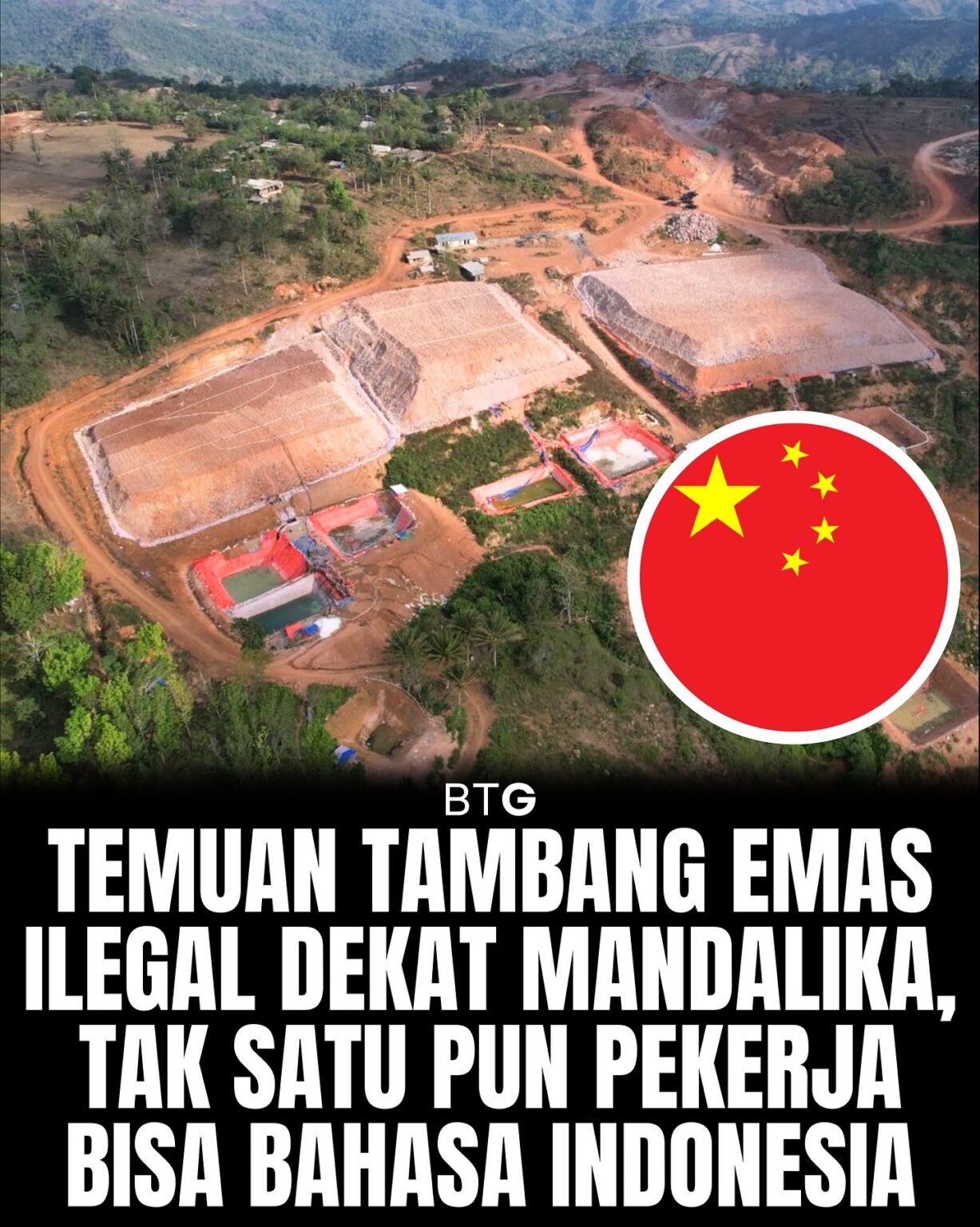 Tambang Emas Ilegal. Orang-orang asing itu tidak mungkin datang dan ...